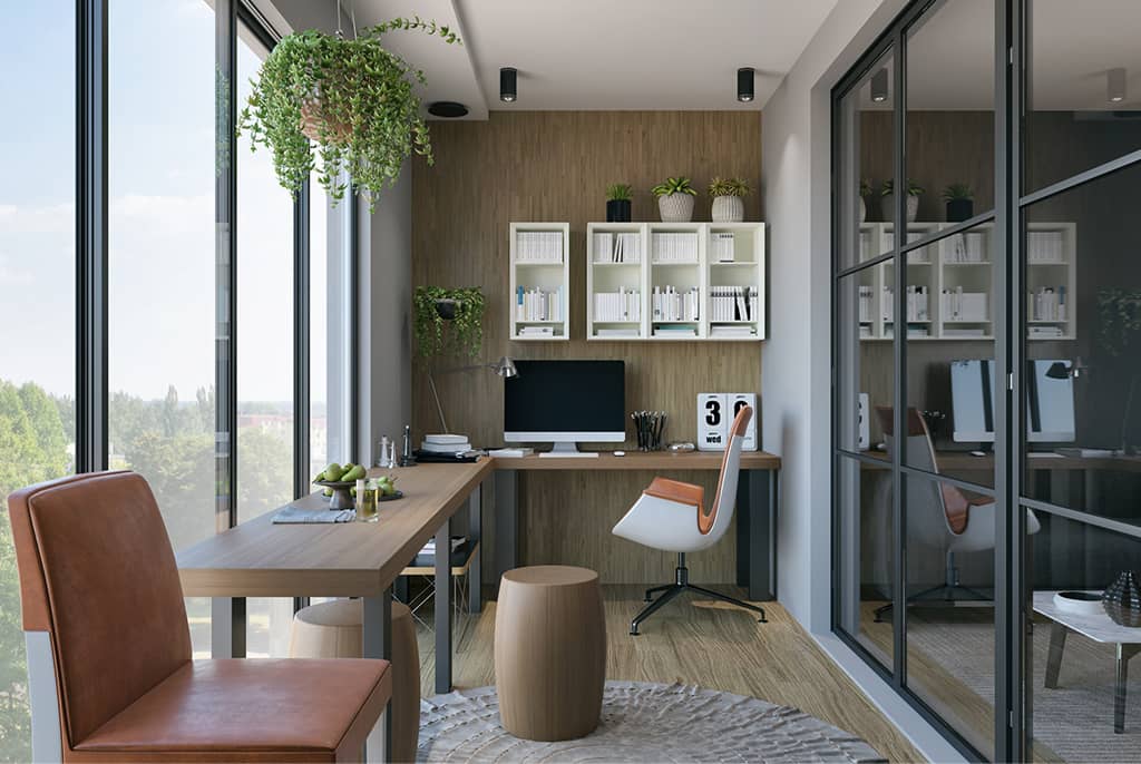 Aménager son espace de télétravail - Maisons Scliv